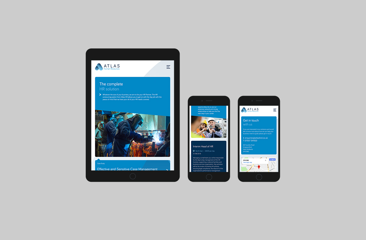 CMS Design Agency | Atlas Consultancy | Charles Design